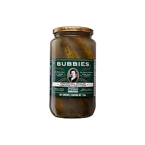 Bubbies Pure Kosher Dill Pickle 33.0 OZ(Pack of 1)