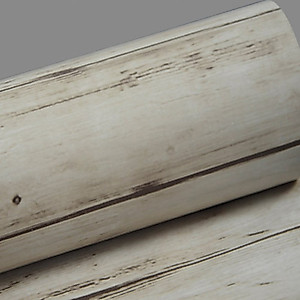 Yifely Light Brown Wood Grain Shelving Paper Self Adhesive Shelf Liner PVC Dresser Drawer Cabinet Sticker 17.7 Inch by 9.8 Feet