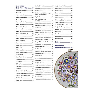 Foolproof Flower Embroidery: 80 Stitches & 400 Combinations in a Variety of Fibers; Add Texture, Color & Sparkle to Your Organic Garden