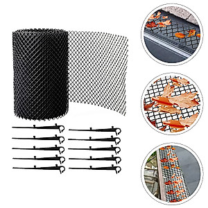 1 Set Anti-falling Net Mesh Netting Protecting Netting Gardening Nets Sink Nets Plastic Eaves Net Anti Leaf Protection Net Gardening Mesh Plastic Net Mesh Protective Nets