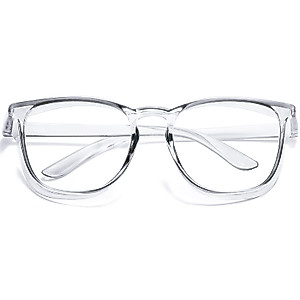 REAVEE Safety Glasses Anti Fog Nurse Goggles Blue Light Blocking Fashionable for Women Men Anti Scratch Eye Protection,Clear