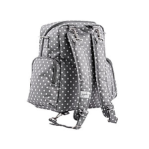 JuJuBe Be Nurtured Large Breast Pump Backpack, Classic Collection - Dot Dot Dot