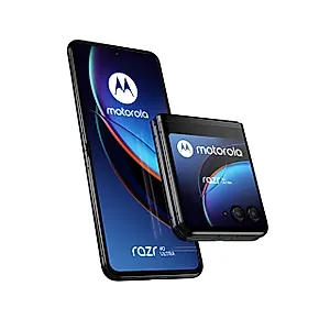 Motorola Razr 40 Ultra Dual-Sim 256GB ROM + 8GB RAM (GSM Only | No CDMA) Factory Unlocked 5G Smartphone (Black) - International Version
