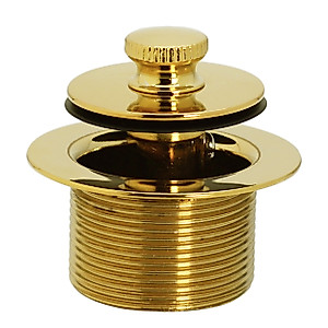 Westbrass Twist & Close Sch. 40 ABS Plumber's Pack with Two-Hole Elbow, Polished Brass, D544-01