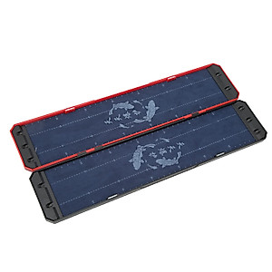 BuyWeek Fishing Floats Box, Portable Fishing Line Box Fishing Tackle Line Rigs Box for Fishing Gear Tool Accessories 40x9x3cm