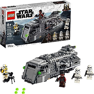 LEGO Star Wars: The Mandalorian Imperial Armored Marauder 75311 Awesome Toy Building Kit for Kids with Greef Karga and Stormtroopers; New 2021 (478 Pieces)