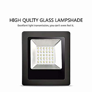 Solar Outdoor Lights Garden LED Flood Lights with Extension Cable Dusk to Dawn Security Waterproof Landscape Lighting for Barn,Ceiling Porch, Cabin roof,Tree,Doorway,Yard,Street(Warm White)