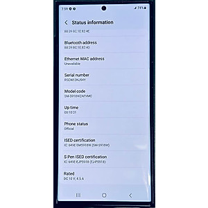 Samsung Galaxy S23 Ultra SM-S918U1 Factory Unlocked 256GB Lavender Excellent