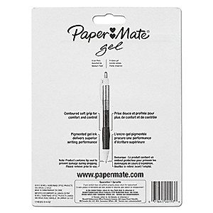 Paper Mate 1746323 Gel Retractable Pen.7mm Point, 8/PK, Assorted