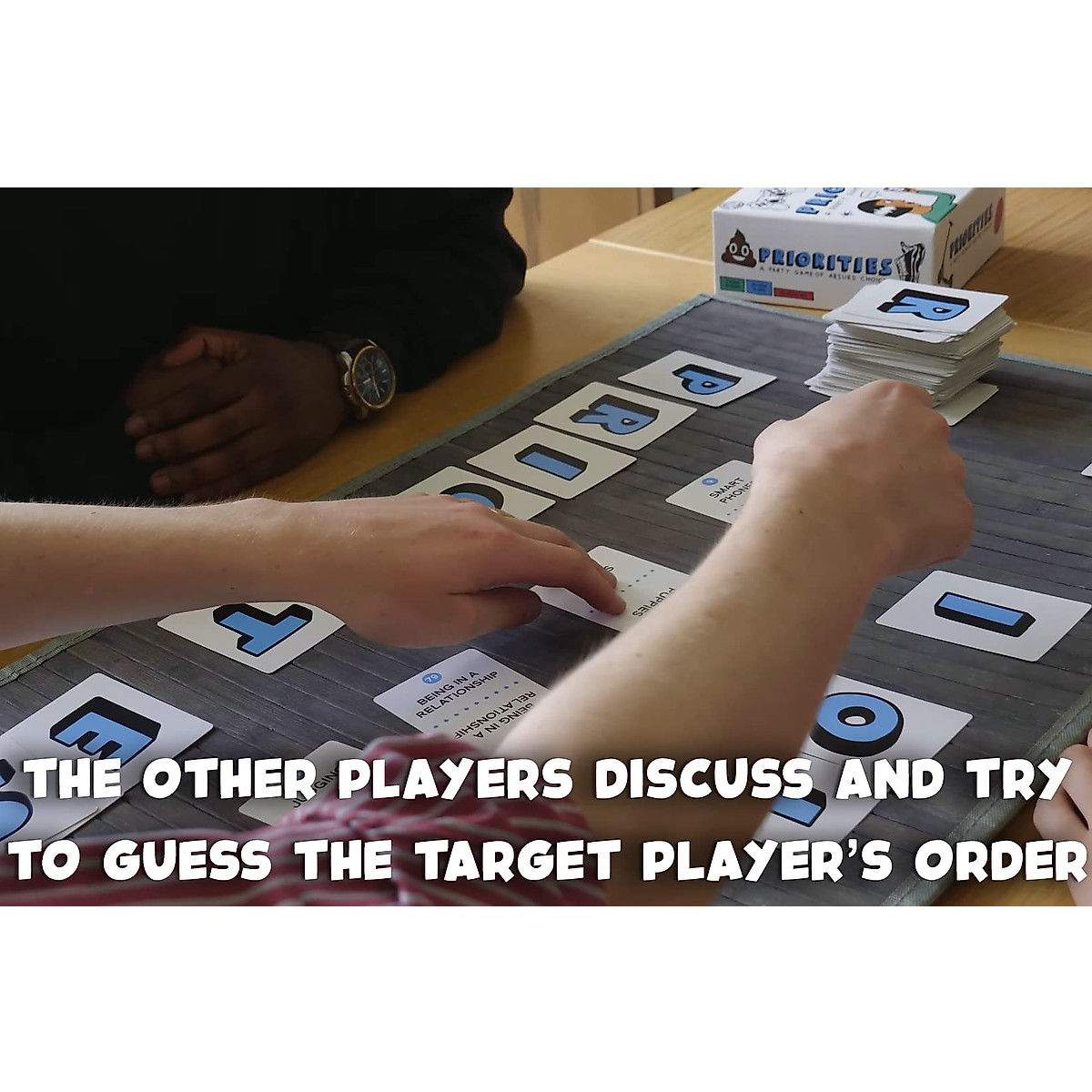 Priorities: The Hilarious New Party Game of Absurd Choices That Gets Everyone Laughing – Party Games for Adults and Teenagers - Card Games - Board Games - Travel Games