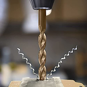 DIOBATO M42 Cobalt Drill Bit Set for Metal, Stainless Steel, Cast Iron, Wood - 13 Piece,Multiple Point