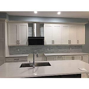 FOTILE Adjustable Decorative Chimney Cover-8' Ceiling Applied-JQG7501,JQG7522,JQG7505,JQG9001 Range Hoods, Stainless Steel