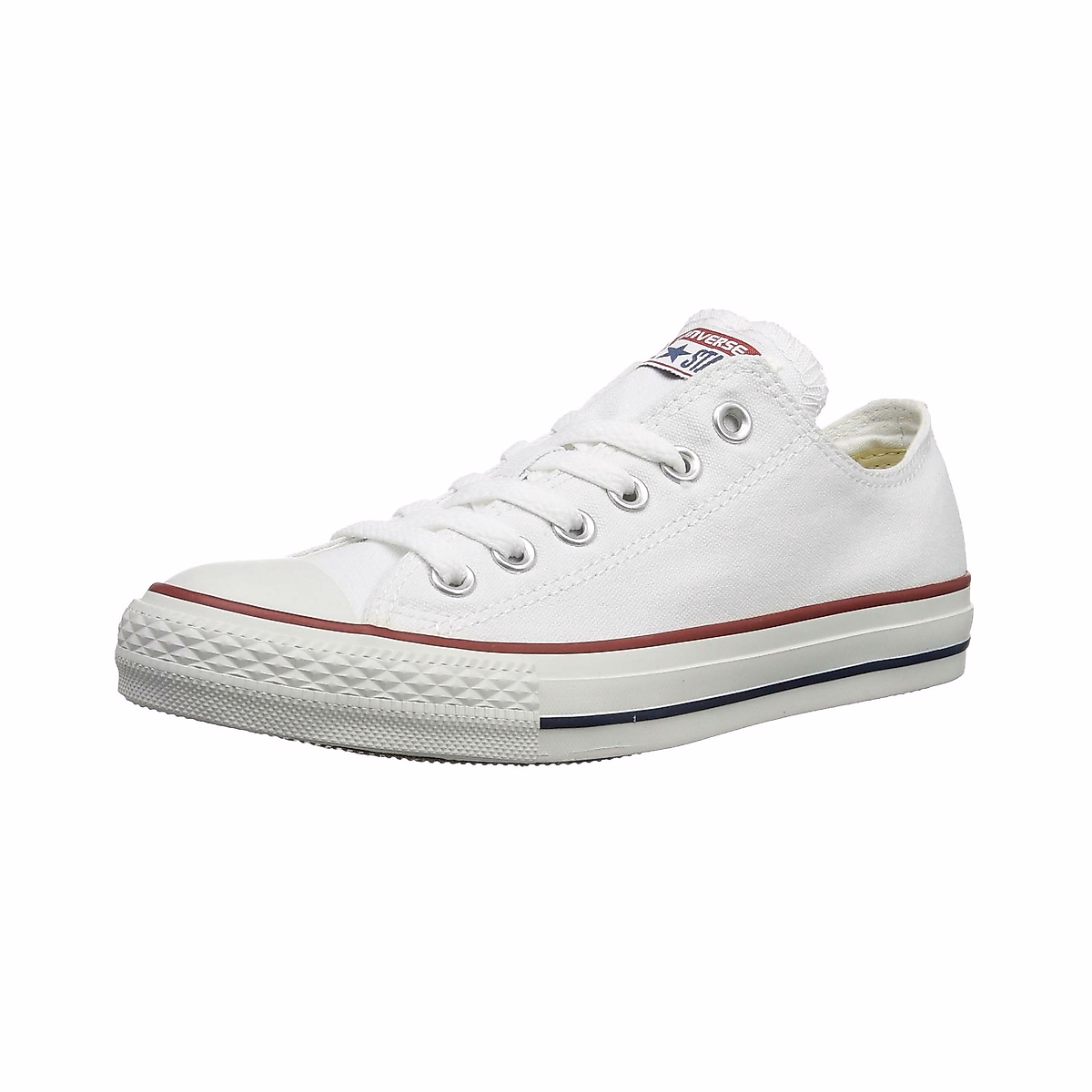 Converse Unisex Chuck Taylor All Star Low Basketball Shoe (39-40 M EU / 8.5 B(M) US Women / 6.5 D(M) US Men, Optical White)