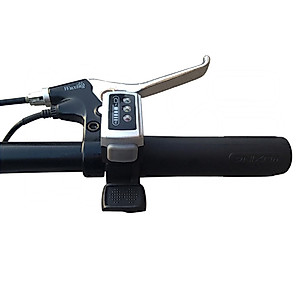 L-faster 24V/36V/48V Electric Bike Thumb Throttle Wuxing E-bike Throttle Electric Scooter Accelerator Electric Vehicle Speed Controller (48V)