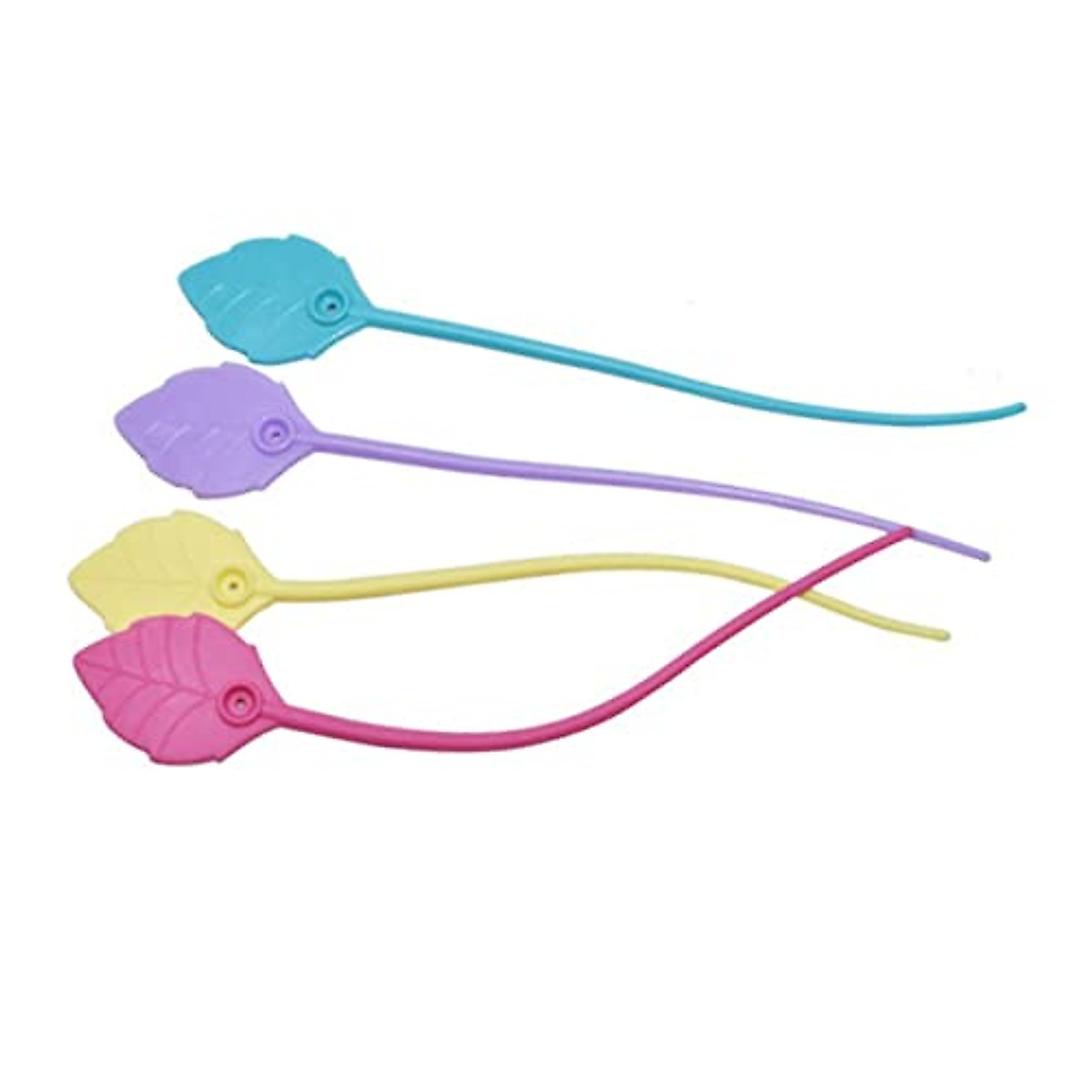 Cable Straps 90 Pcs Packaging Silicone Zip Ties s Cable Ties Silicone Ties Silicone Cord Keeper Food Sealing Tie Food Sealing Clip Food Bag Tie Sealing Tape Kink Bag