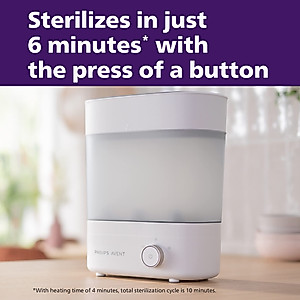 Philips AVENT Premium Baby Bottle Sterilizer with Dryer, SCF293/00