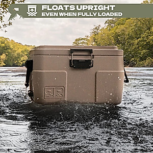 Rugged Road 65 Cans Version 2 Hard Cooler, Sahara Tan, RR65 V2 - Sahara RR65 V2 - Sahara Tan