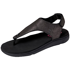 Ryka Women's Margo Sandal Black Pearl 9.5 M