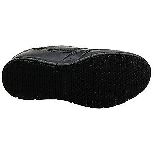 Skechers mens Nampa Food Service Shoe, Black, 10.5 US