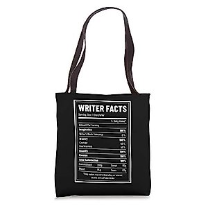 Writer Gift Facts Storyteller Story Author Screenwriter Tote Bag