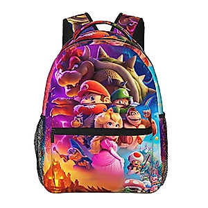 Awetmud Cartoon Game Backpack Lightweight Laptop Backpack Travel Backpacks For Boys Girls