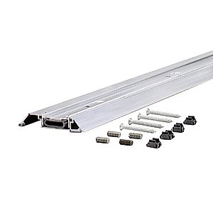 Adjustable Door Threshold Weatherstripping with Vinyl Seal - MD Building Products 08664