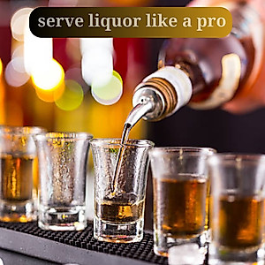 A&A Wonders 1.5 Oz Shot Glasses Set Of 8 With Heavy Base - Shot Glass Set, Weighted shotglass - For Vodka Tequila Shot Glasses Gift Box