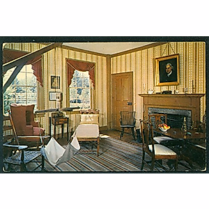 Sitting Room Residence General Salem Town Old Sturbridge Village Vintage Postcard