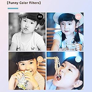 Doughnut Kids Camera Digital 1080P Camera for Christmas Birthday Gifts Cute 20.0MP Camera for Children with 32G SD Card, Birthday PartyToys,Gift for Birthday