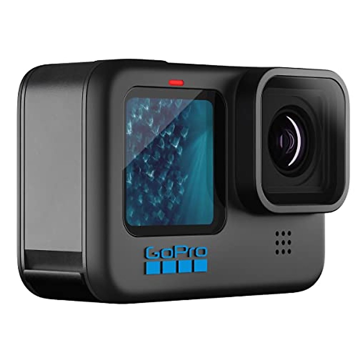 GoPro HERO11 Black Waterproof Action Camera Vlogging Bundle with Volta 4900mAh Battery Grip with Built-in Tripod Legs, 128GB microSD Card, Extra Battery, Multi Card Reader