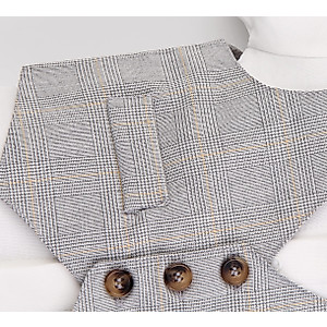 mini ROPA Baby Boys' Suits Gentleman Boys Wedding Outfit Set Vest and Bow Tie Baby Boy Set Special Day Baby Birthday Set (6-9 Months)…