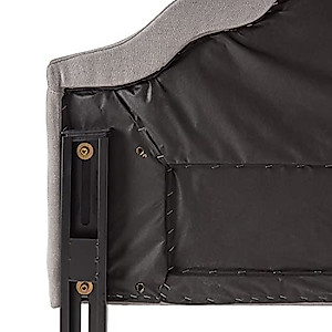 Christopher Knight Home Austell Fabric Headboard, Queen / Full, Light Grey