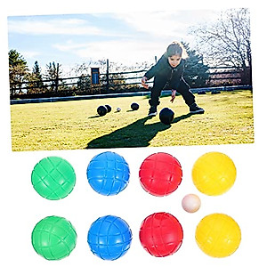 TOYANDONA 8pcs Grass Globe Outdoor Kids Toys Childrens Toys Plastic Playes Colorful Grass Ball Colorful Play Ball Water Play Ball Plastic Ball Mini Kids Sports Toys Garden Ball