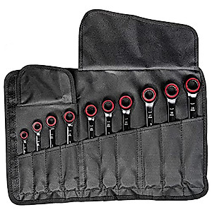 Spanner Set 10-Piece (8/10/12/13/14/15/16/17/18/19 mm, in Bag)