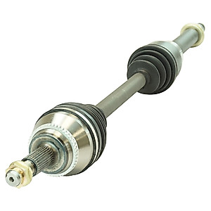 TRQ Front CV Axle Shaft Assembly LH LF RH RF Pair for 04-10 Toyota Sienna Van Front Wheel Drive FWD