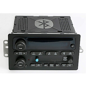 Chevy GMC 03-05 Truck Radio AM FM CD Player Upgraded w Bluetooth Music 15138488 (Renewed)