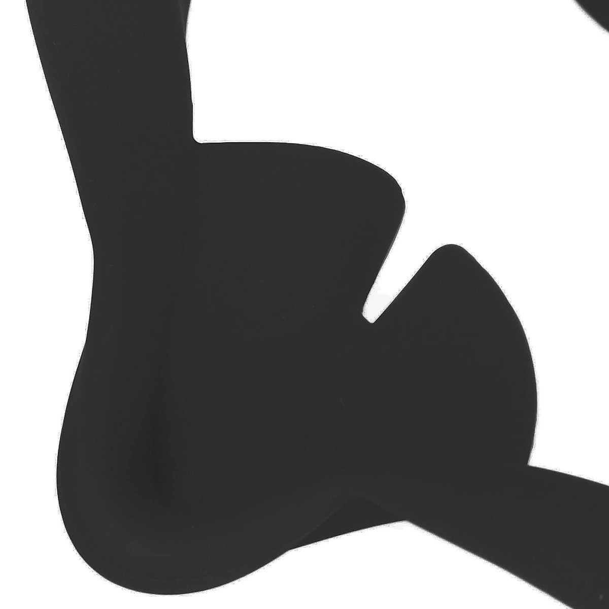 Silicone VR Face Cover Pad, VR Glasses Silicone Eye Mask Breathable Anti Sweat VR Protective Cover for Oculus Quest 2 Gaming Headset(Black)