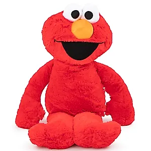 Jay Franco Sesame Street Plush Stuffed Elmo Large Pillow Buddy - Super Soft Polyester Microfiber, 22 inch (Official Sesame Street Product)