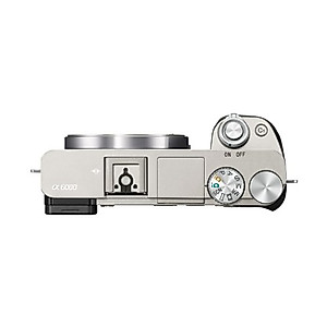 Sony Alpha a6000 Mirrorless Digital Camera 24.3MP SLR Camera with 3.0-Inch LCD - Body Only (Silver)