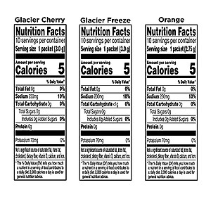 Gatorade G Zero Powder, Individual Packets, 5 Flavor Variety Pack - 4 of Each Flavor, Pack of 20-0.10oz