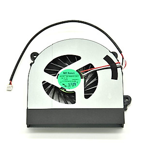 BAY Direct Replacement CPU Cooling Fan for ADDA AB7905HX-DE3 6-23-AW15E-010 6-23-AW15E-011 6-31-W35SS-103 6-31-W370S-101 & Clevo W150 W150er W350 W350ETQ W370 W370ET W230SS W230ST W230SD W350ET Series
