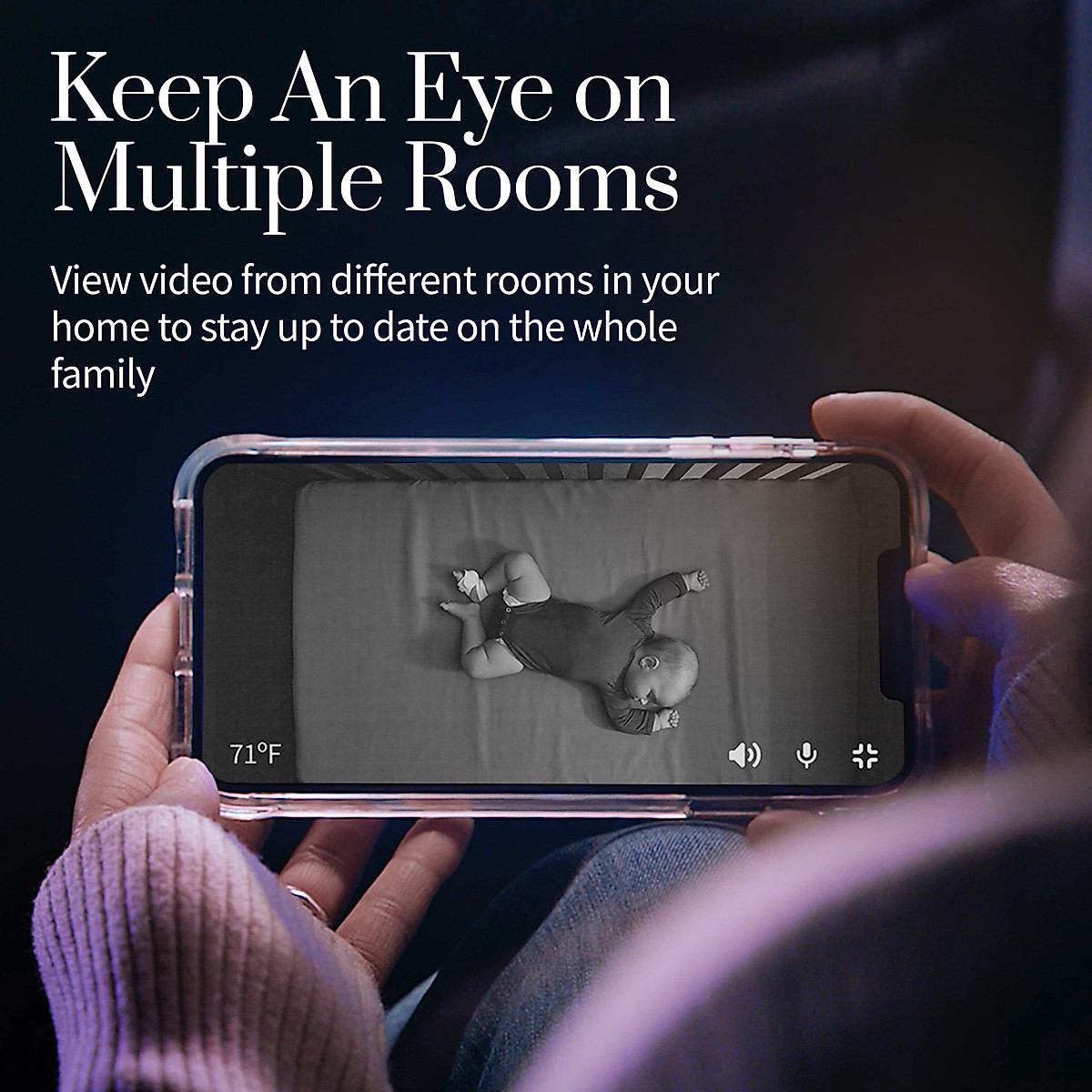 Owlet Cam 2 Pack Smart Baby Monitor - Secure, Encrypted HD Video from Anywhere, with Sound & Motion Notifications