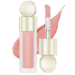 GL-Turelifes Soft Cream Blush Makeup, Liquid Blush for Cheeks, Natural-Looking Long Lasting, Smudge Proof, Velvet Mousse,Dewy Finish, Easy to Blend Blusher (#1)