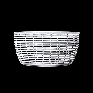 OXO Steel Salad Spinner, 6-2/74-Quart, Stainless Steel