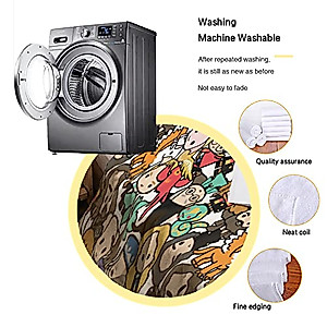 HAFSUM Throw Blanket Halloween Blankets Queen Size Winter Blankets Christmas Throw Blanket for Couch Sofa Living 60"x50"