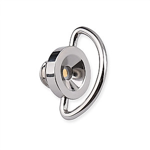 HUYUN Power-Up Charging D-Ring Screw Bolt Replacement for Logi Ultimate Ears Blast/MEGABLAST Charging Dock (Silver)