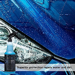 Suds Lab CH Ceramic Hydro-Coat, Hydrophobic Car Sealant, Water Activated Spray, Easy To Use Water and Dirt Repelling Finish Treatment For All Vehicles, High Gloss Spot Free Shine 32 oz.