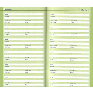 Floral Inspirations 2024-2025 Two Year Planner for Scheduling, Planning, and Organizing