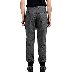 BURBERRY Men's Wool Gray Casual Pants US 38 IT 54