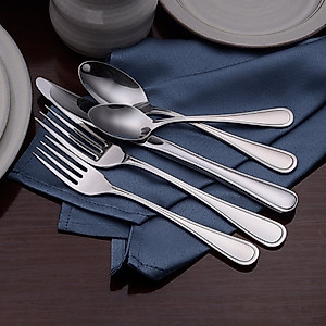 Liberty Tabletop Classic Rim 20 Piece Flatware Set for 4 Made in USA
